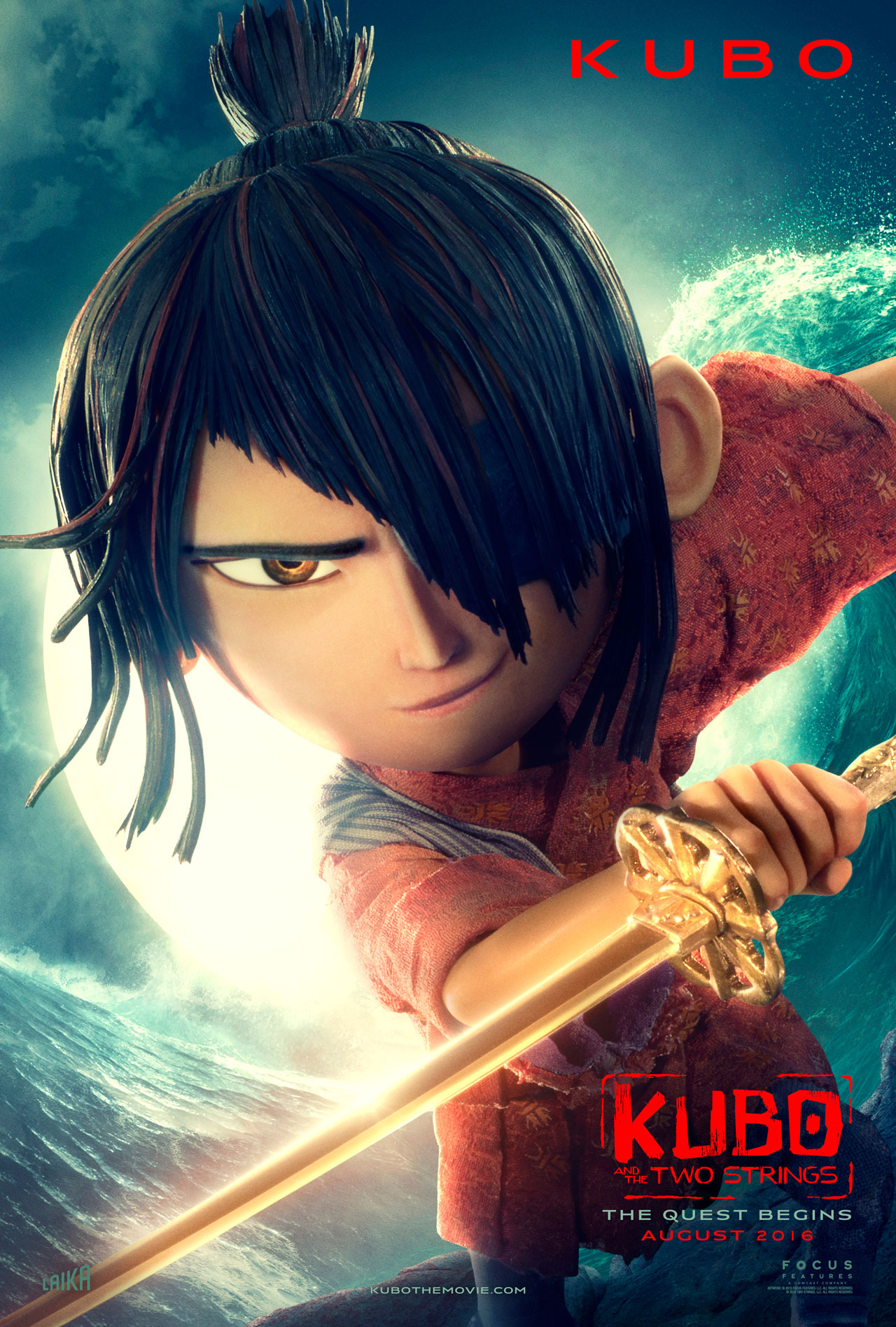 Kubo And The Two Strings Il Character Poster Di Kubo 418494