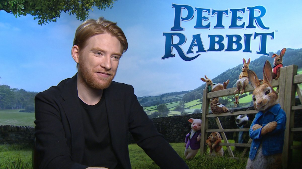 Peter Rabbit: video intervista a Domnhall Gleeson - Movieplayer.it