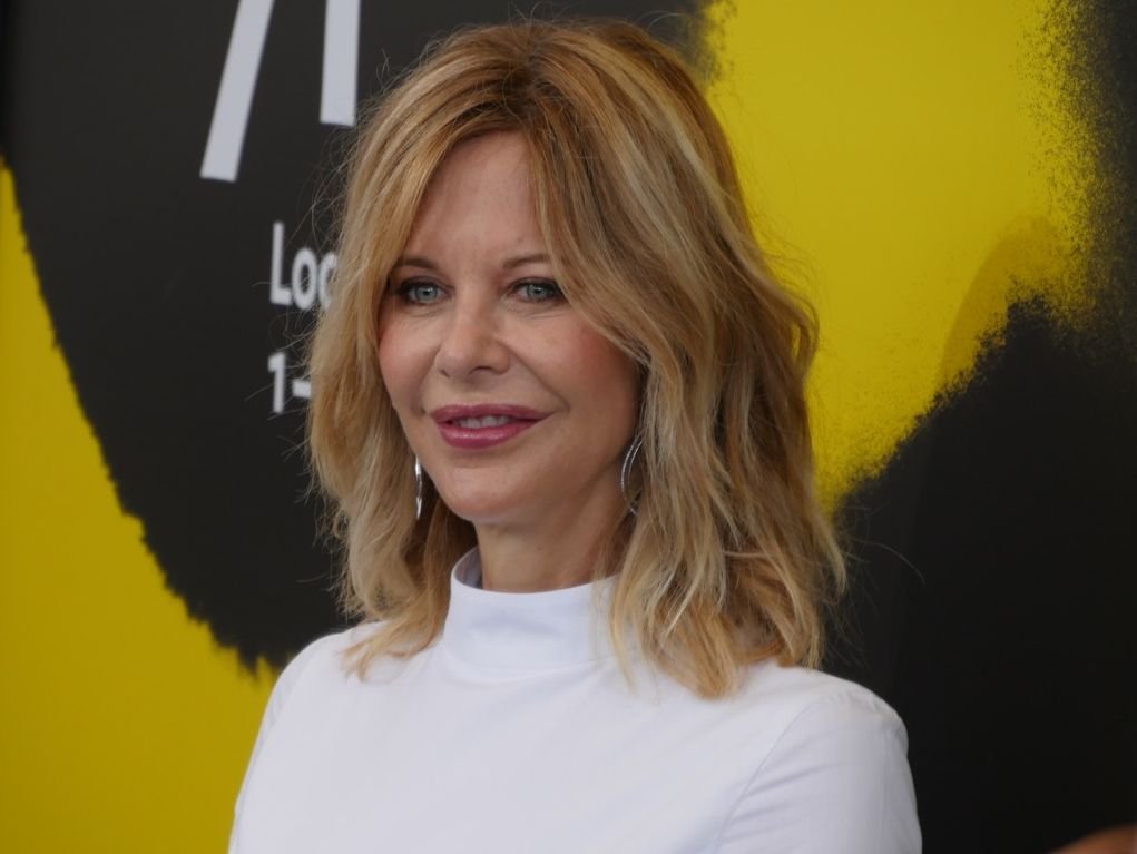 Meg Ryan posa con Michael J. Fox per sostenere l'uscita del suo ...