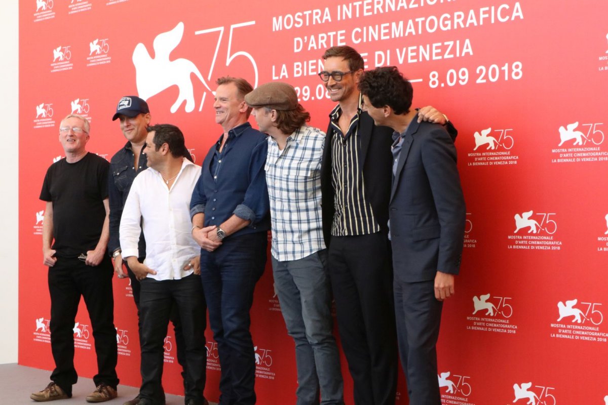 Driven: Lee Pace e Jason Sudeikis presentano il film a Venezia 75 ...