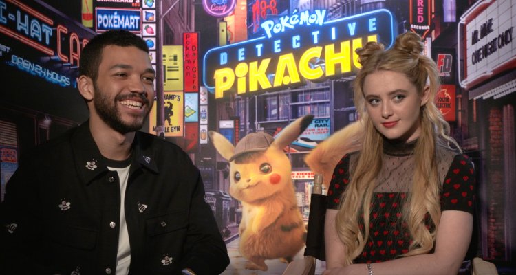 Detective Pikachu, video intervista a Justice Smith e Katryn Newton ...