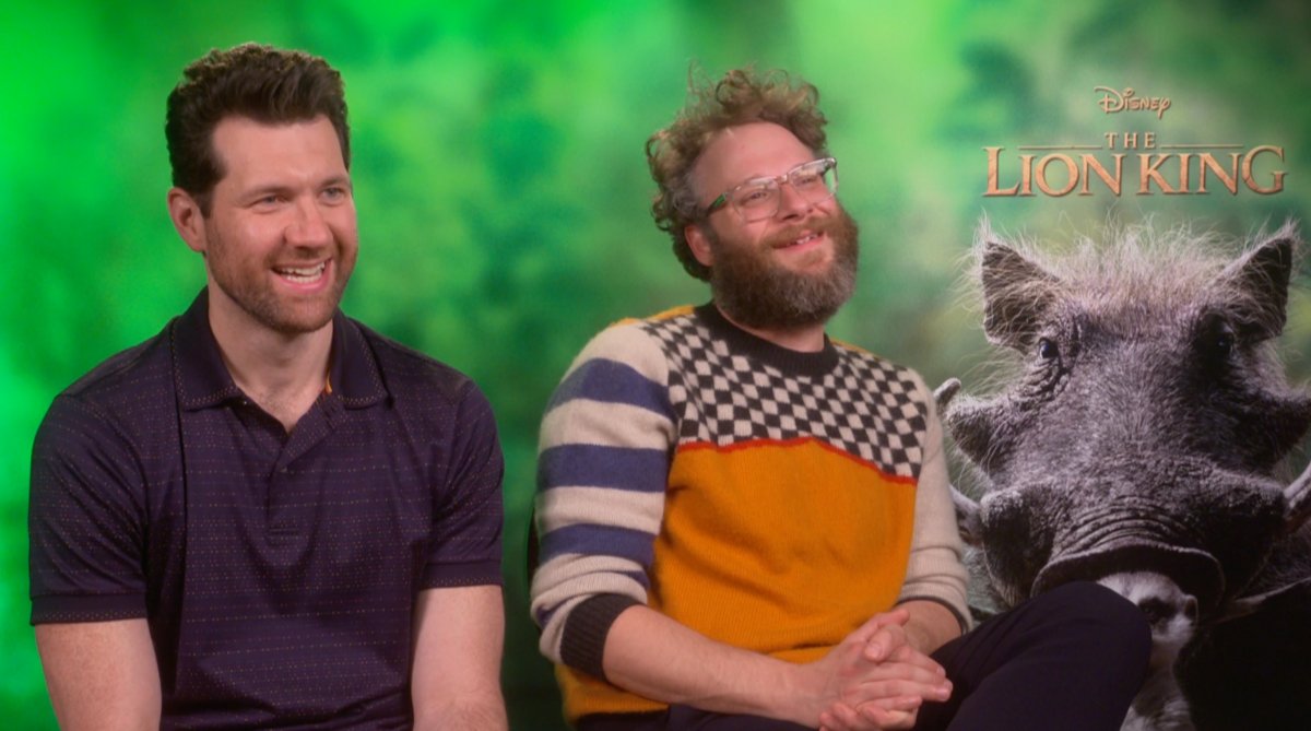 Il Re Leone, Seth Rogen e Billy Eichner sono Pumbaa e Timon: "Se guardiamo le stelle pensiamo al ...