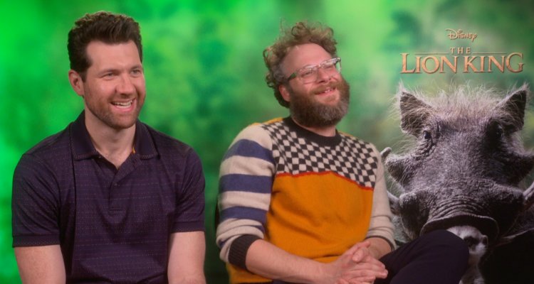 Il Re Leone, Seth Rogen e Billy Eichner sono Pumbaa e Timon: "Se guardiamo le stelle pensiamo al ...