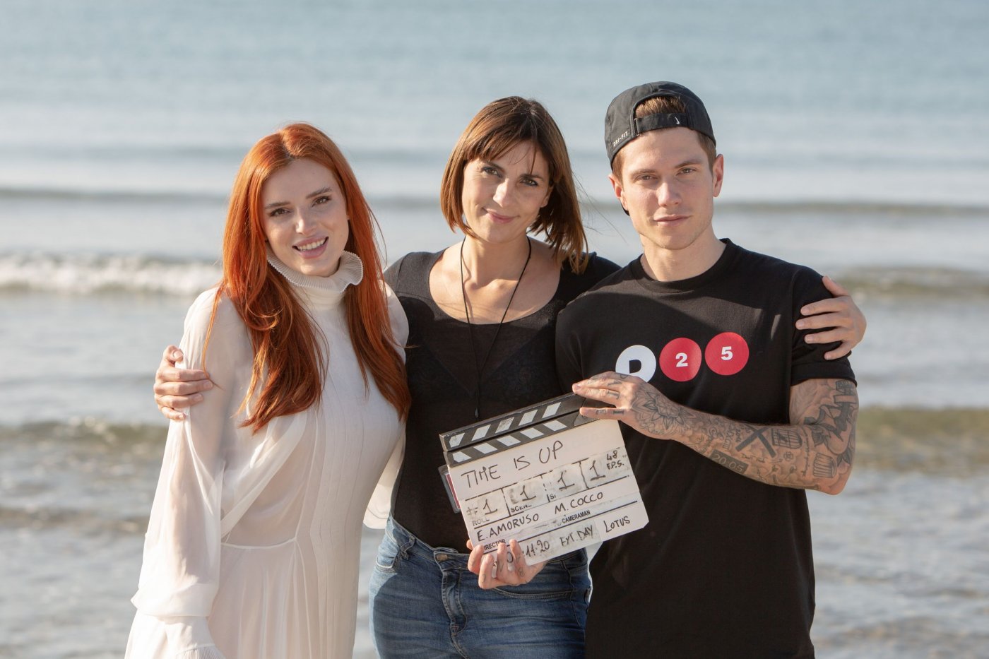 Time is up, intervista a Benjamin Mascolo, Bella Thorne ed Elisa ...