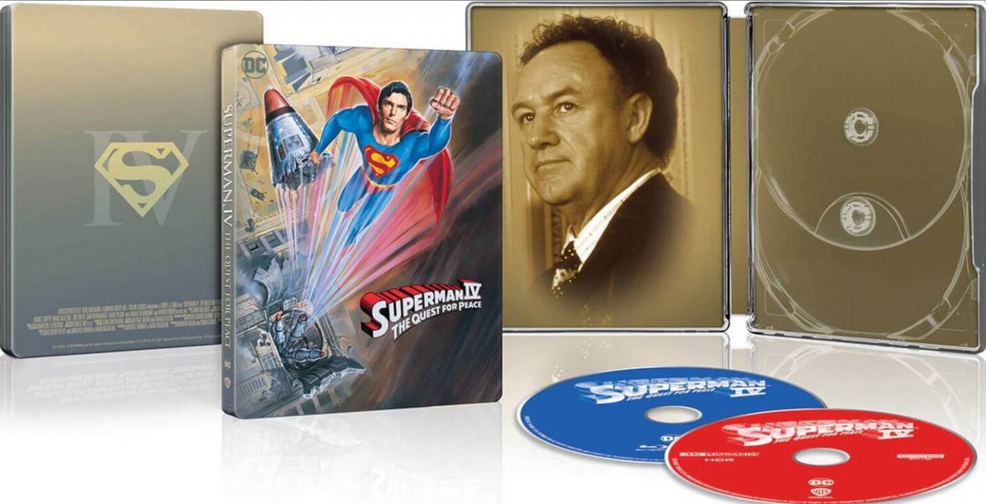 Superman I-IV Collection Steelbook 4K-BD, la recensione: un favoloso ...