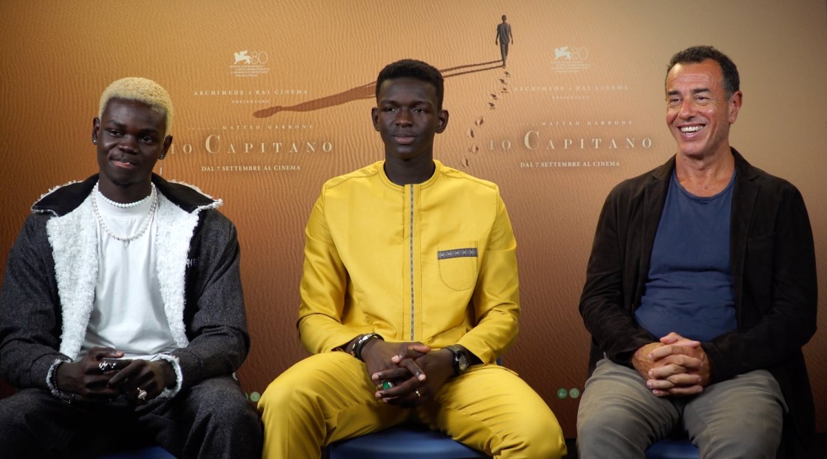 Io capitano: intervista a Matteo Garrone e Seydou Sarr, vincitori a ...