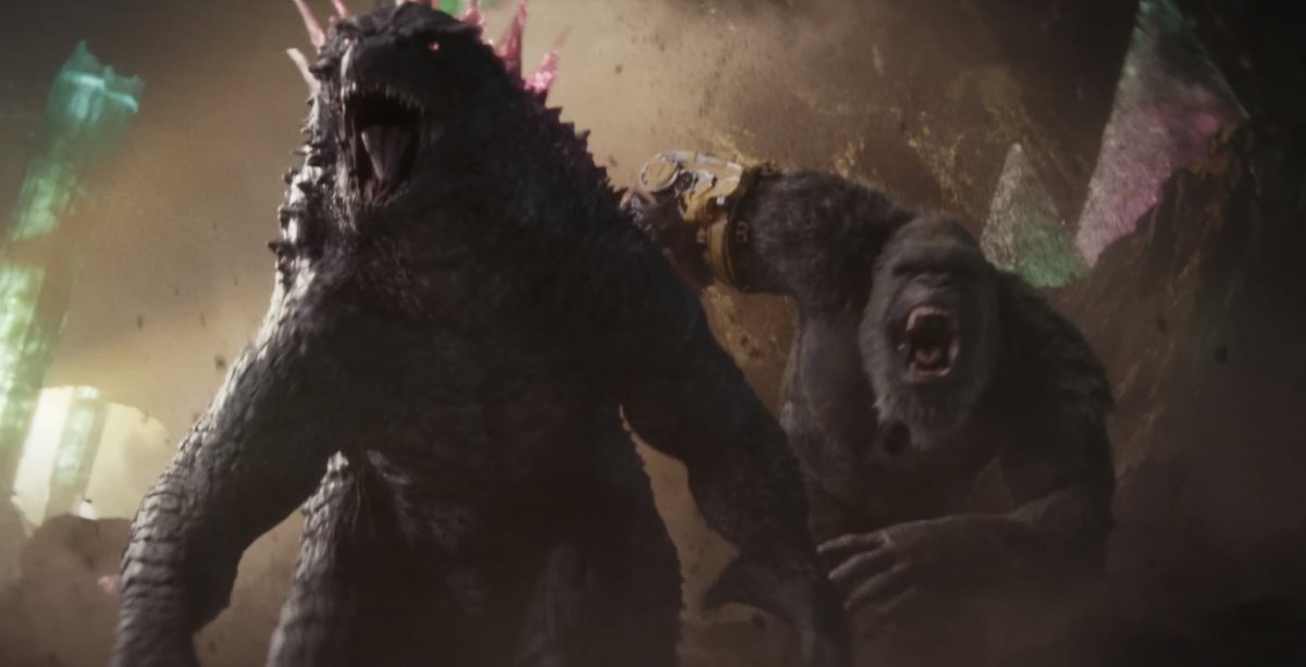 Godzilla e Kong - Il Nuovo Impero, i titani invadono il Colosseo nel ...