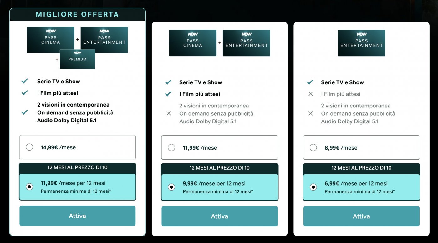 Now Tv, guida all'abbonamento: come funziona, i costi e le offerte - Movieplayer.it