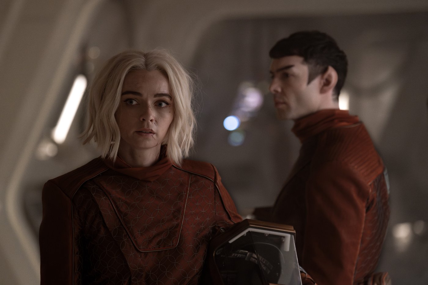 Star Trek: Strange New Worlds 3: la nostra intervista a Jess Bush e Martin Quinn - Movieplayer.it