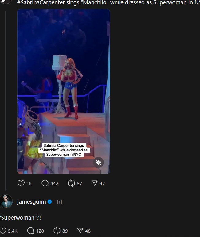 Sabrina Carpenter attaccata dai fan della DC, a difenderla c'è Lynda ...
